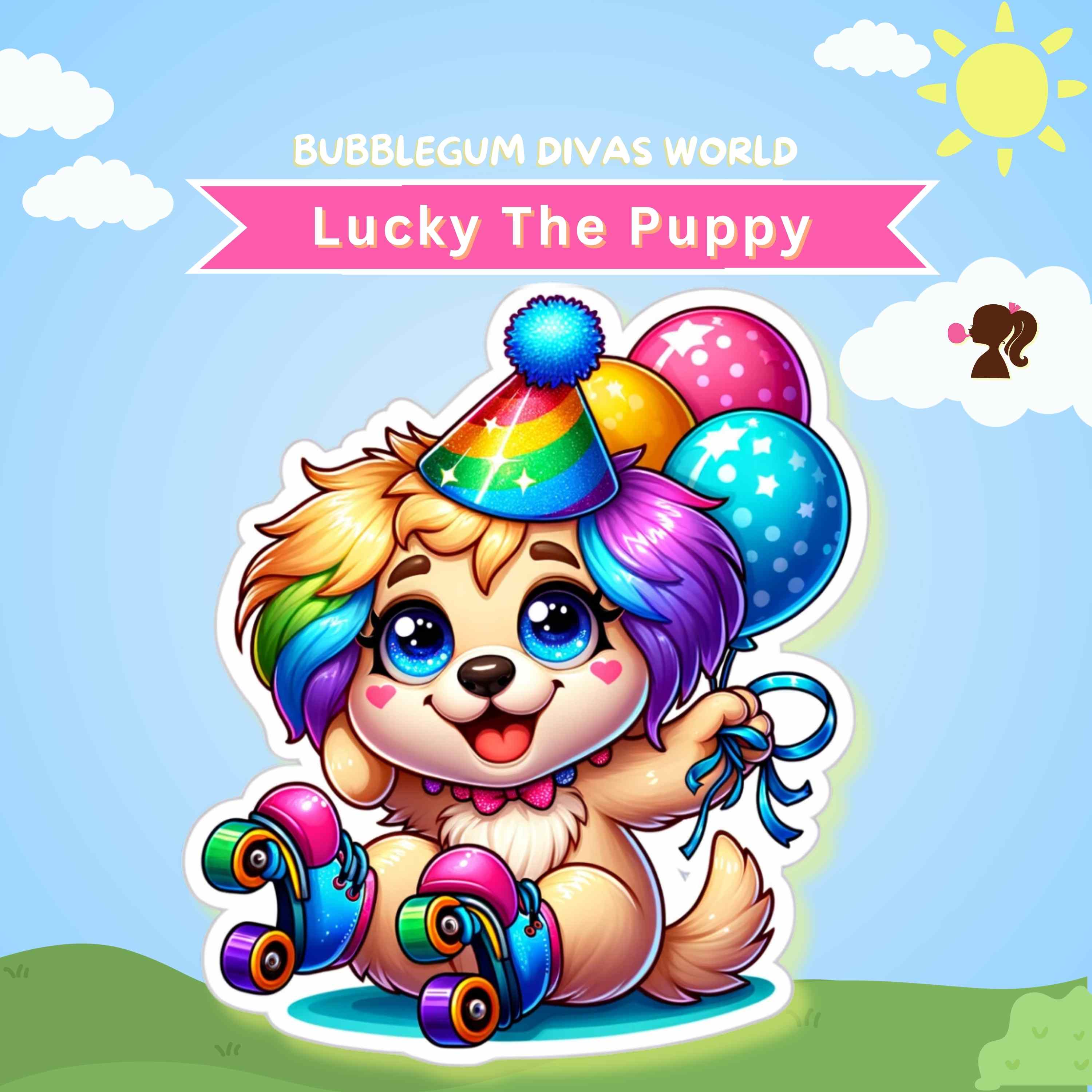 Bubblegum Divas World "Lucky The Puppy"