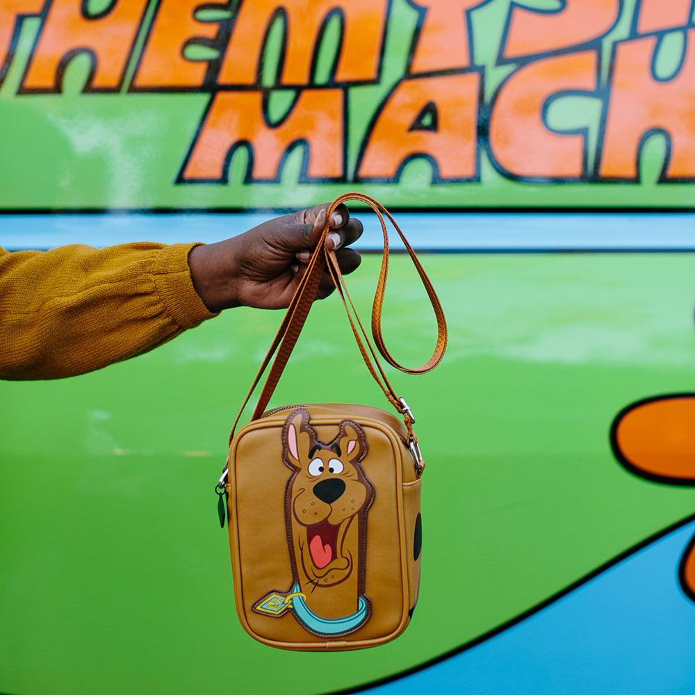 🎉 Shop Scooby Doo Vegan Leather Zip Purse Crossbody Tote Bag Wallet at ...