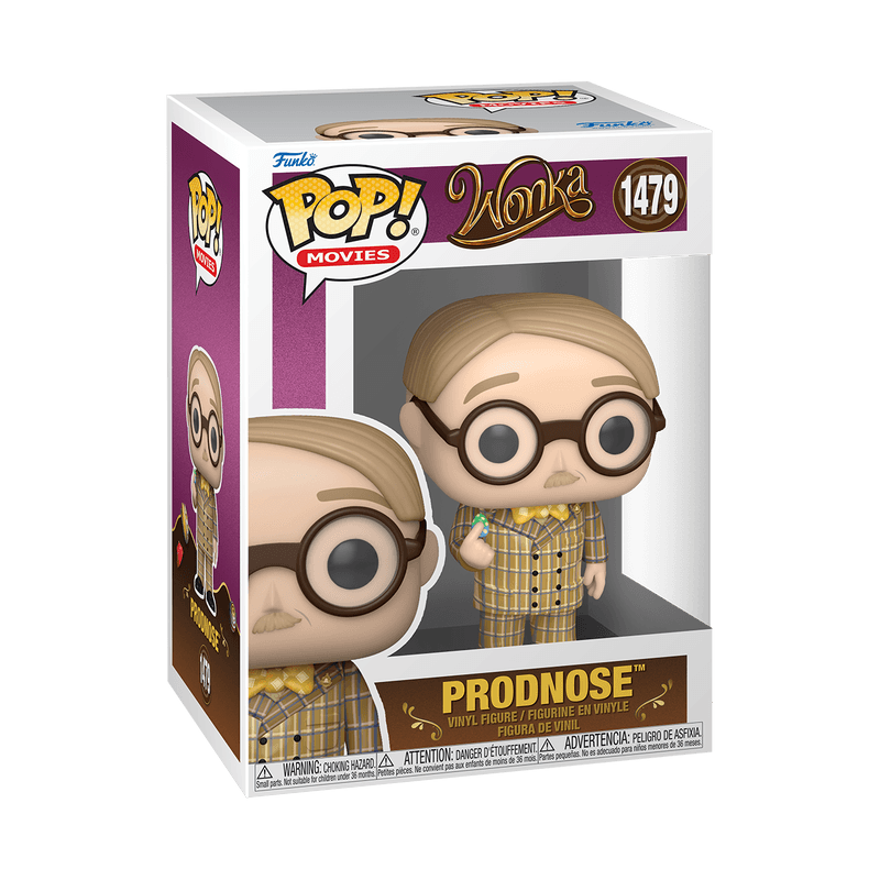 🎉 Shop FUNKO POP! Wonka PRODNOSE Toy Figure #1479 at Bubblegum Divas ...