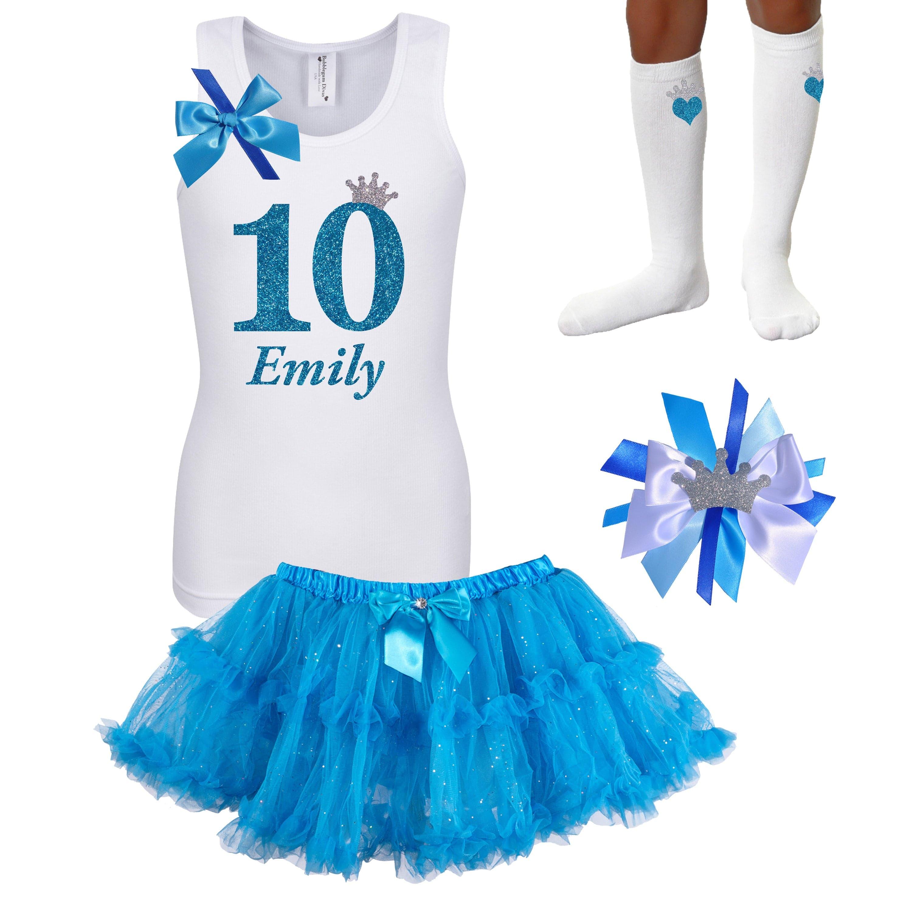 🎉 Shop Blueberry Bliss 10th Birthday at Bubblegum Divas personalized ...