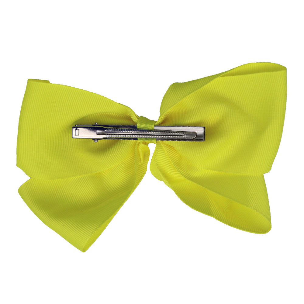 🎉 Shop Yellow Jumbo Hair Bow at Bubblegum Divas personalized gifts for ...