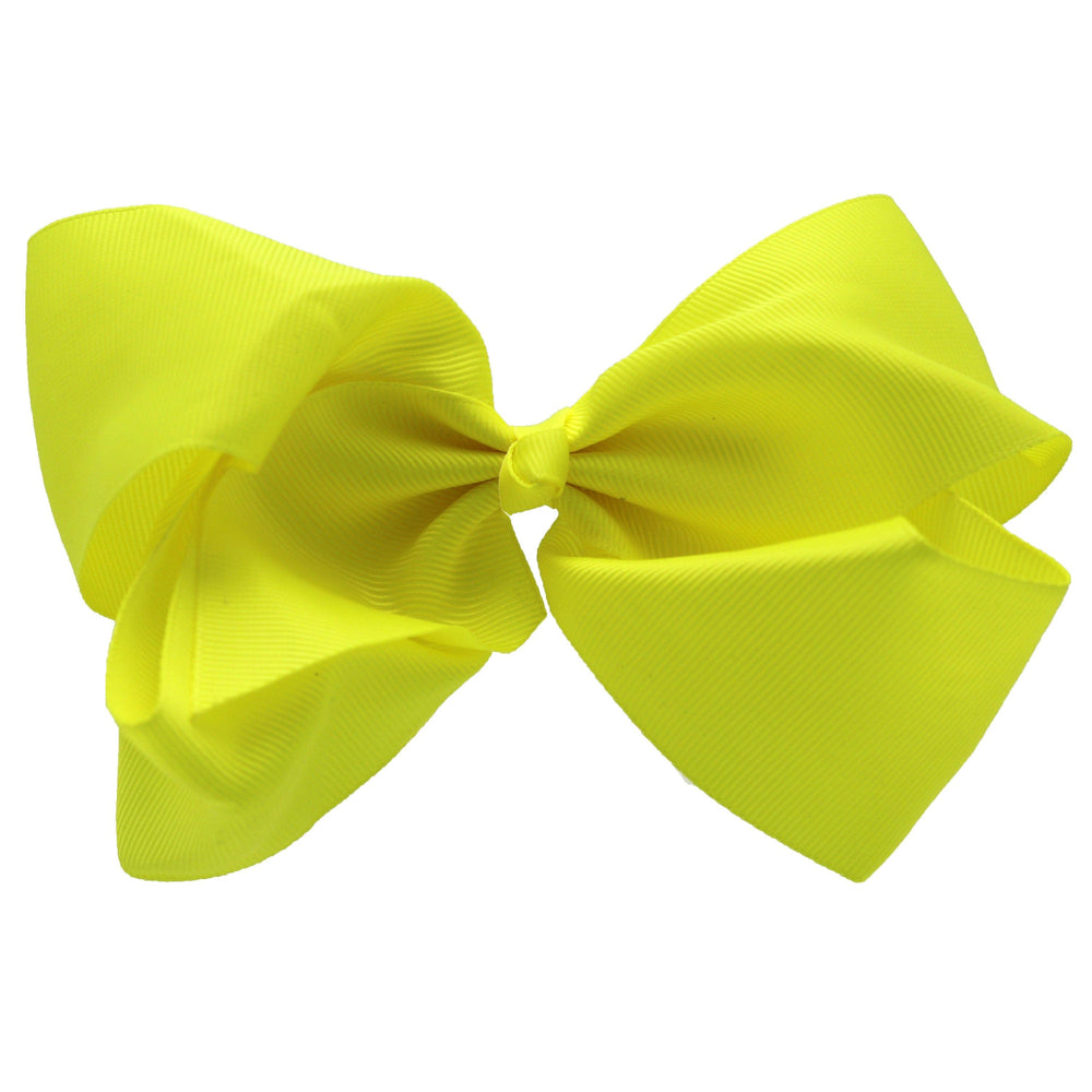 🎉 Shop Yellow Jumbo Hair Bow at Bubblegum Divas personalized gifts for ...