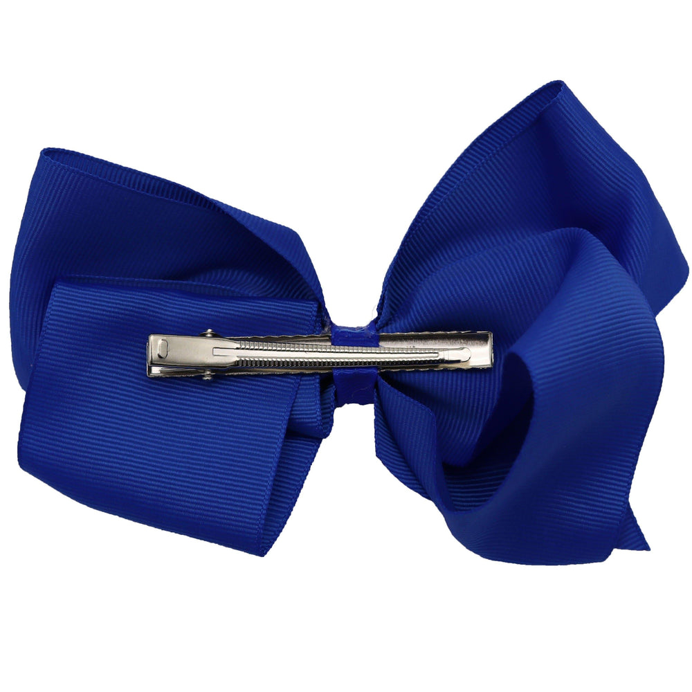 🎉 Shop Royal Blue Hair Bow at Bubblegum Divas personalized gifts for girls.